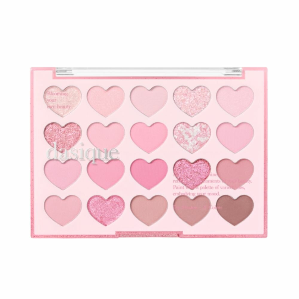 DASIQUE Палетка теней для век Mood Shadow Palette (07 Love Heart)