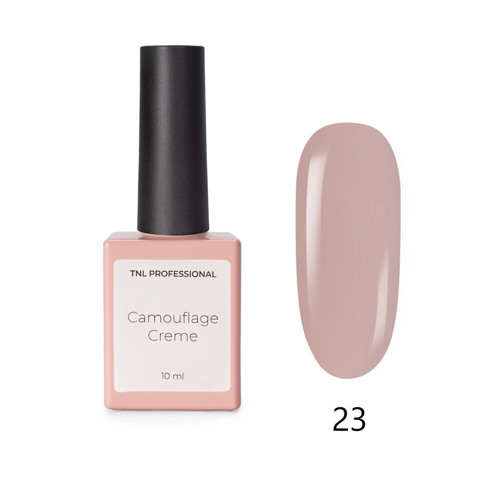 Гель-лак TNL Professional Camouflage Creme №23 –Шоколадный пудинг (10 мл)