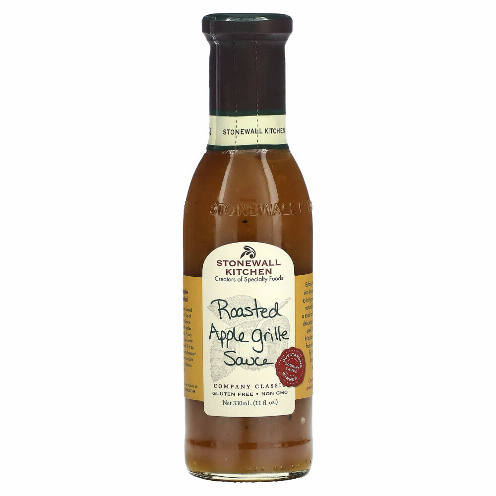 Stonewall Kitchen, Roasted Apple Grille Sauce , 11 fl oz (330 ml)