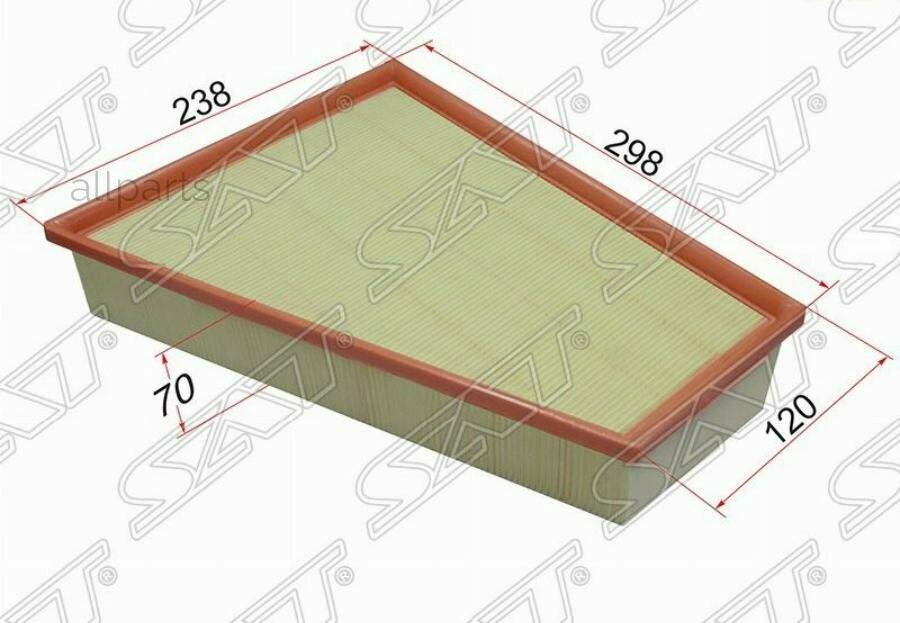 SAT ST-1698684 Фильтр воздушный Ford Mondeo 07-15 / Galaxy 06-15
