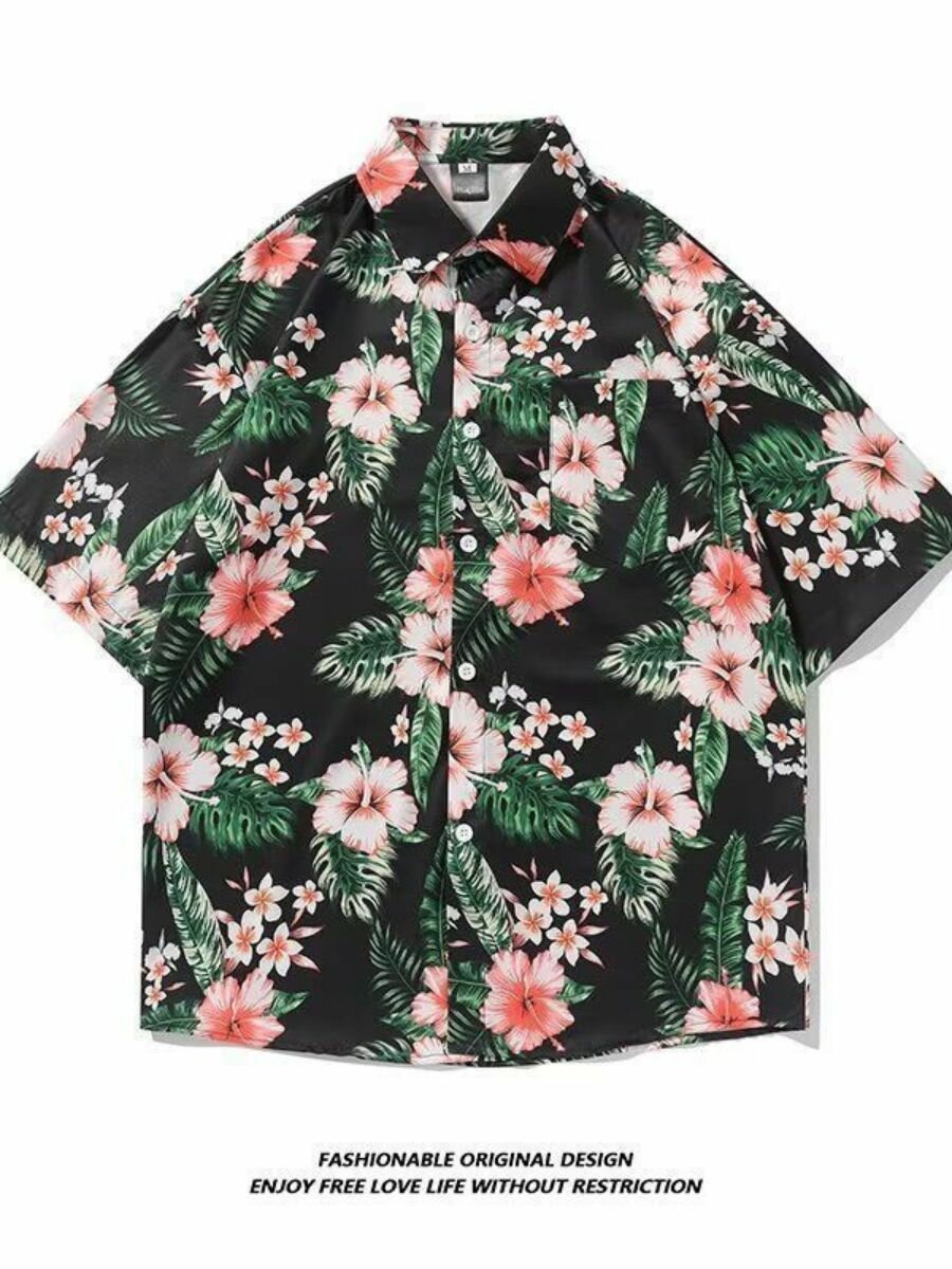 Гавайская рубашка мужская