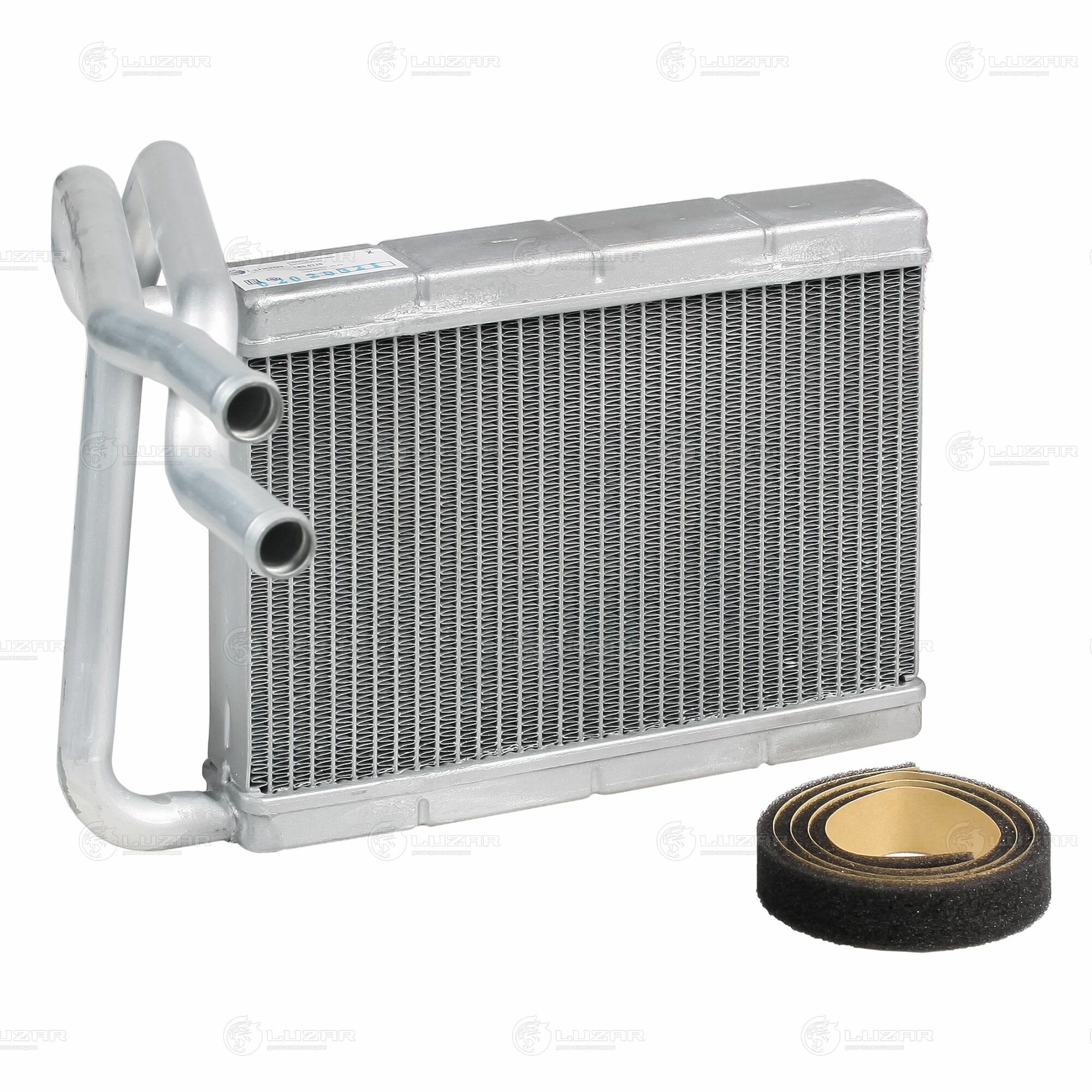 Радиатор отопителя для Lada 4x4 FL, Chevrolet NIVA (2123), Lada 2121; Luzar LRh 0128