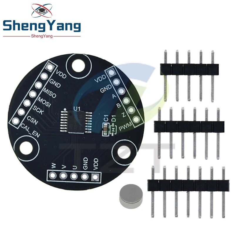 Магнитный энкодер TZT MT6826S для Arduino, 1pcs