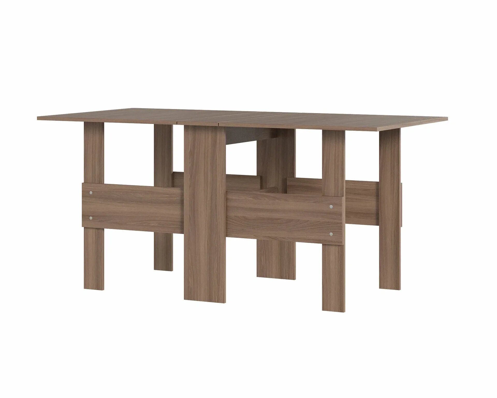 Стол-книжка «Стандарт» раскладной, ЛДСП, шимо темный (1600х800х750)