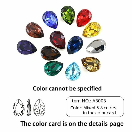 Каплеобразные украшения для дизайна ногтей, стразы, блестящие драгоценные камни для одежды, сделай сам, алмаз для ногтей, K9, стеклянные камни, стразы, аппликация 3003