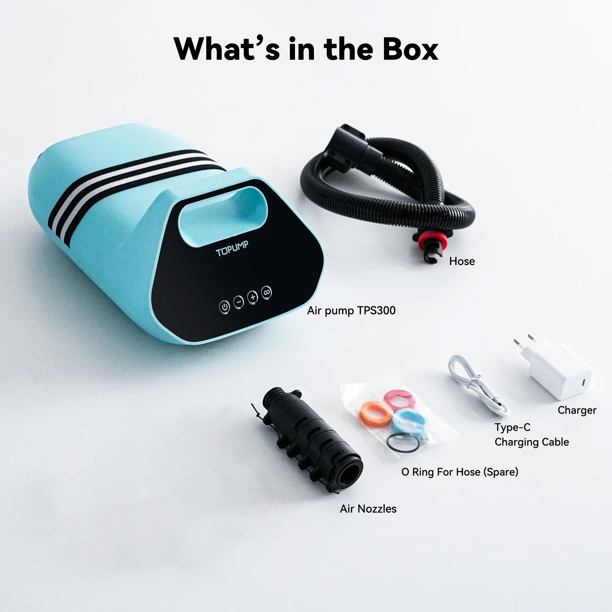 CYCPLUS умный насос 20PSI перезаряжаемый воздушный насос для надувной палатки SUP ПВХ TPS300 7800mAh