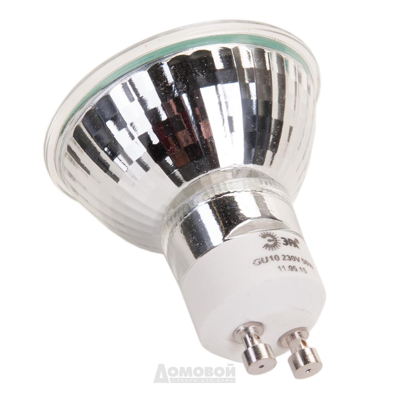 Лампа галогенная ЭРА для светильников GU10, стабильно яркая, долговечная