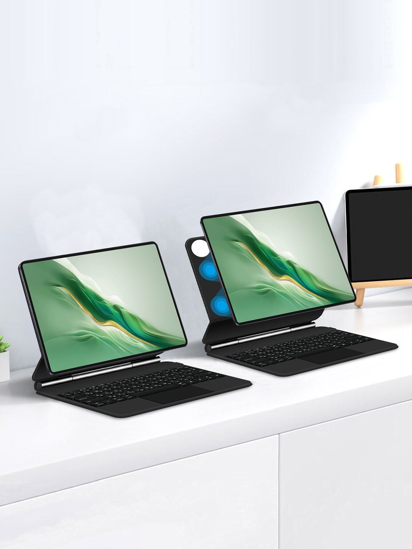 Клавиатура на русском языке Применяется к 2024 HONOR MagicPad 2 12.3 Дюйм ROD2-W09 Планшетный компьютер Защитный чехол Keyboard
