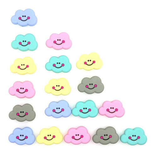 200 Cloud Smiley Силиконовые шарики Детские игрушки DIY Детские товары Подарки Детские игрушки