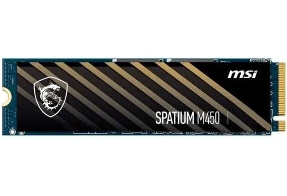 SSD накопитель MSI Spatium M450 500ГБ