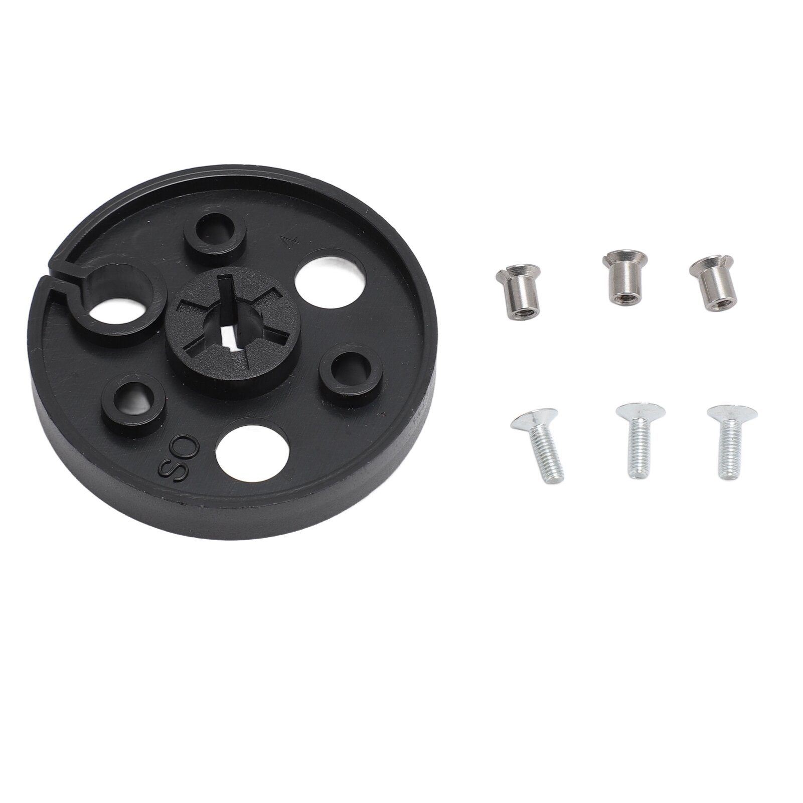 Катушка для катушки с помощью ленточного контроллера пустой ленточной концентраторной концентраторной концентратор с монтажными винтами для 1/4 7 -дюймового катушки для катушки ленточной ленты черные