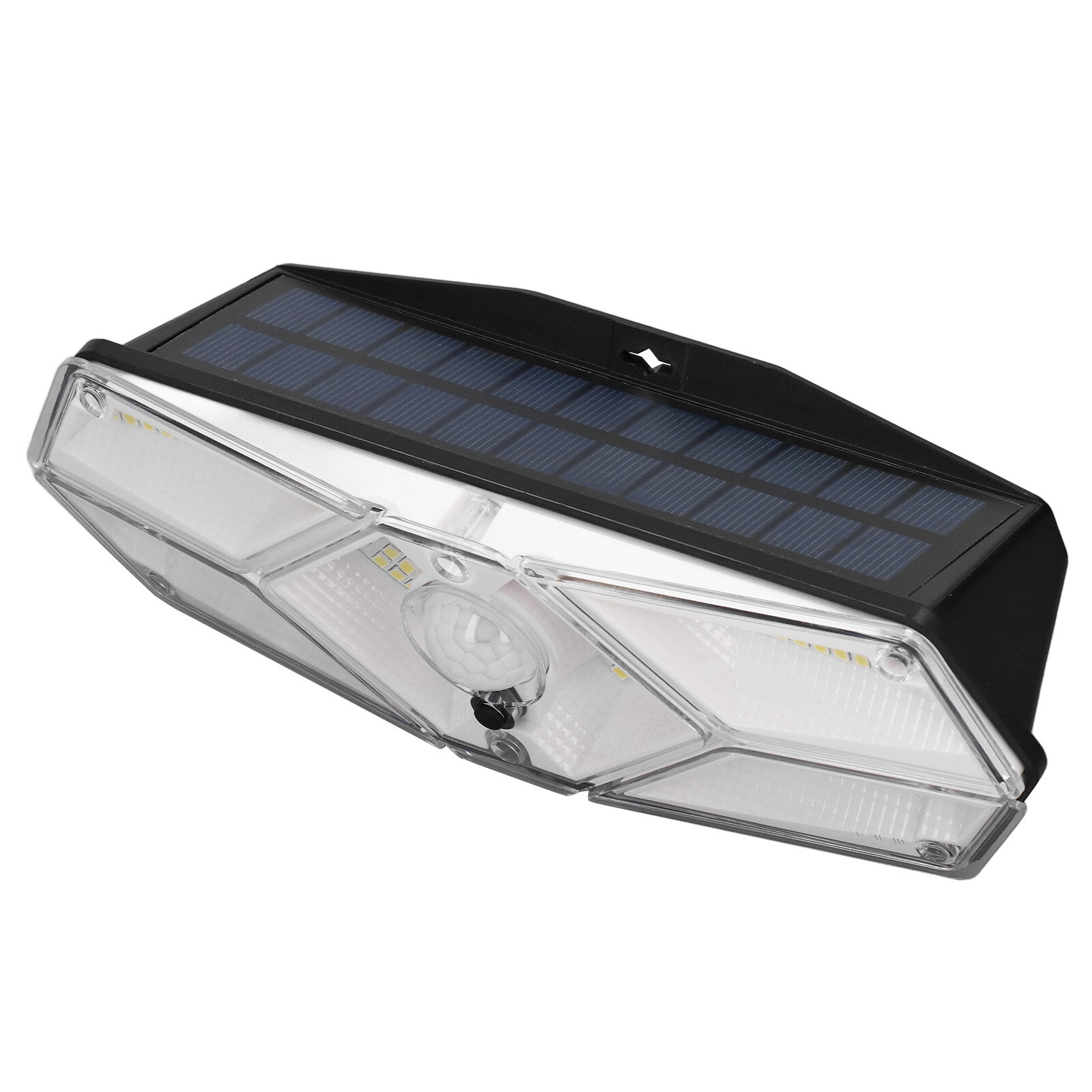 Уличный светодиодный фонарь с солнечной батареей 104 LED, угол 120°, 3 режима освещения, белый свет, для гаража и сада