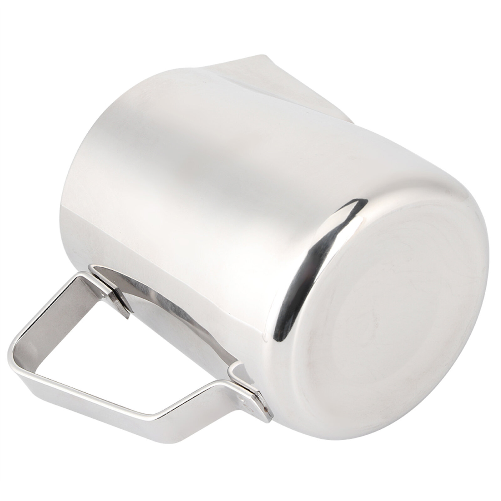 Чашка из нержавеющей стали для вспенивания молока, художественный кувшин для кофе, кувшин для латте, кружка для домашней кофейни, использование 600 мл