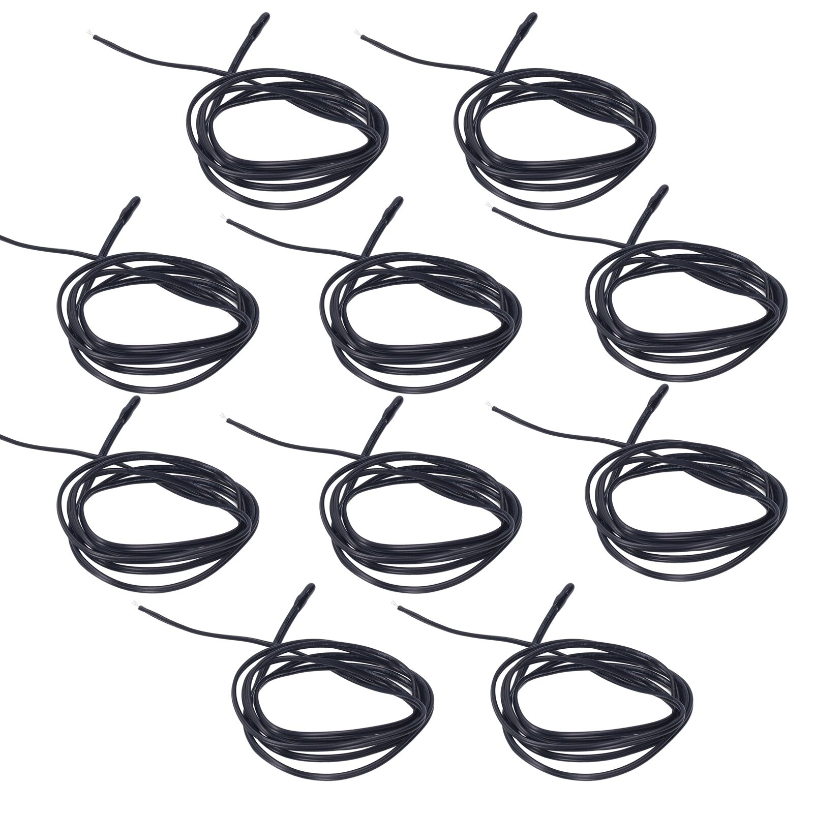 10 шт. NTC термисторный датчик ПВХ эпоксидная смола NTC датчик температуры для бытовой техники высокая точность 1m10K B3950