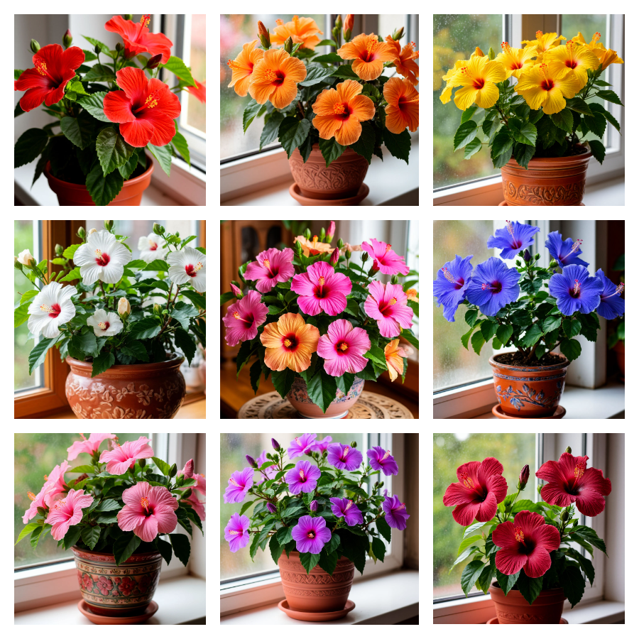 Гибискус микс сортов, семена