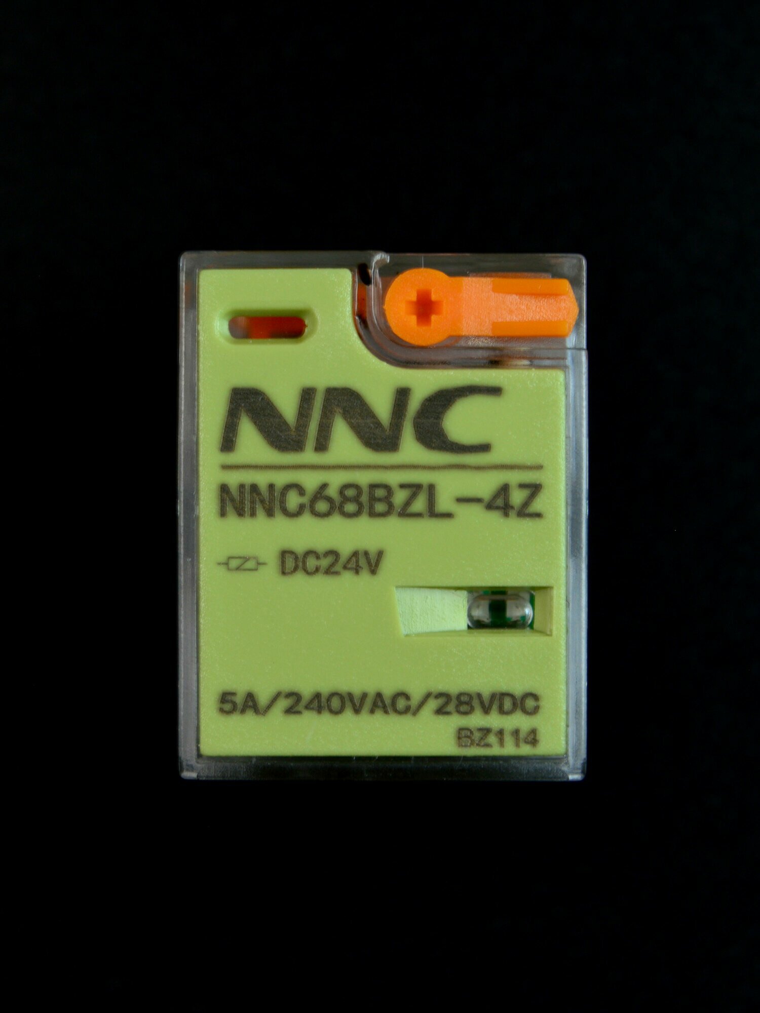 Промежуточное реле, четырехконтактное, 24В, DC