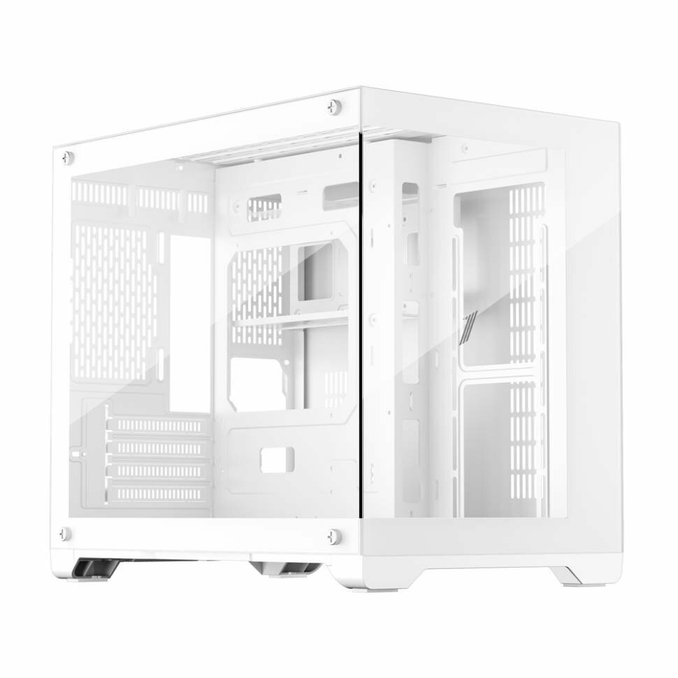 Компьютерный корпус 1STPLAYER MEGAVIEW MV6-T White (MV6-TP-WH)