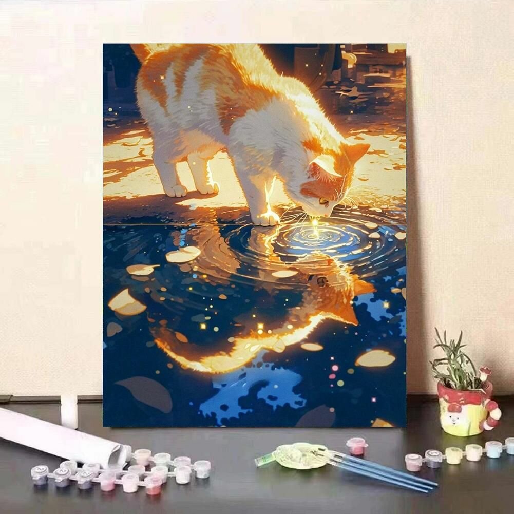 Картина по номерам на холсте 30х40 см, набор для творчества и расслабления, подарок для детей и взрослых, DIY живопись без опыта