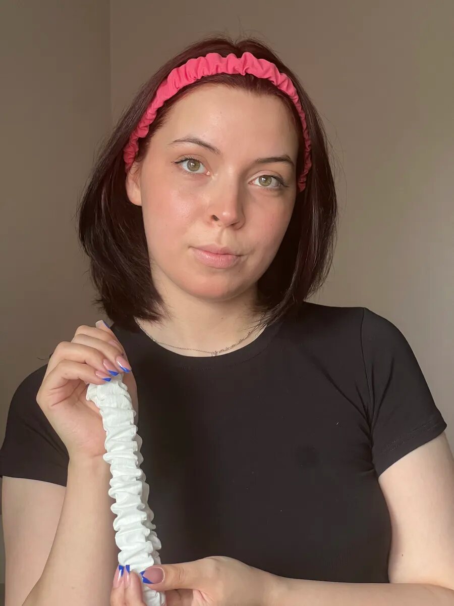 Повязка на голову женская летняя ободок для волос