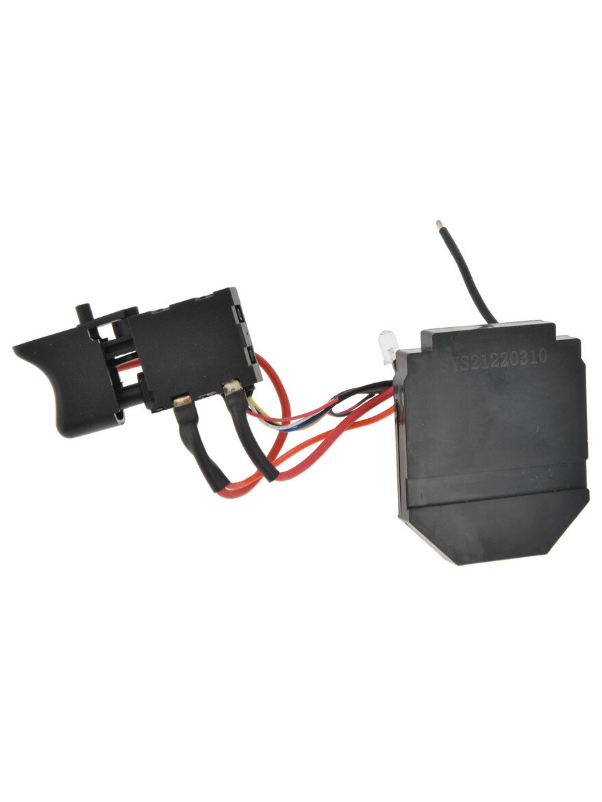 Плата управления двигателем SYS09200105 с выключатель JC15-3 24V 15A в сборе для гайковерта STEHER CSB-300