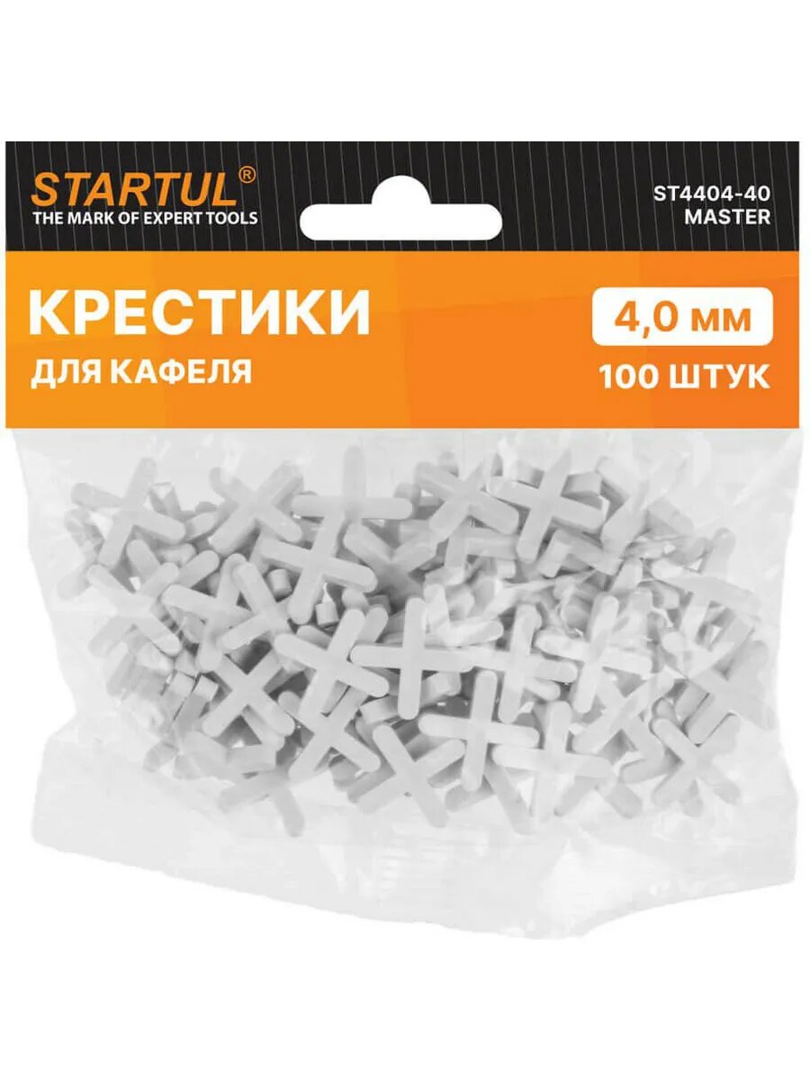 Крестики для плитки 4 мм 100 штук STARTUL MASTER (ST4404-40)
