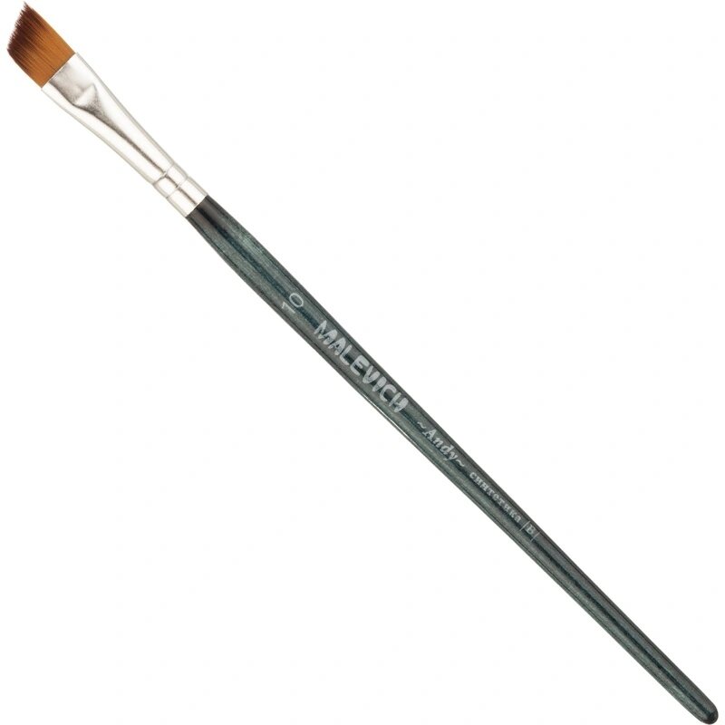 Кисть из синтетики Andy, скошенная №10, 753210