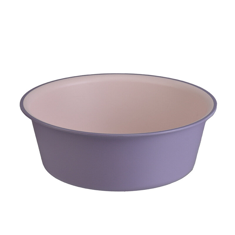 Таз для белья, бытовой, пластиковый, утолщенный, средне-фиолетовый