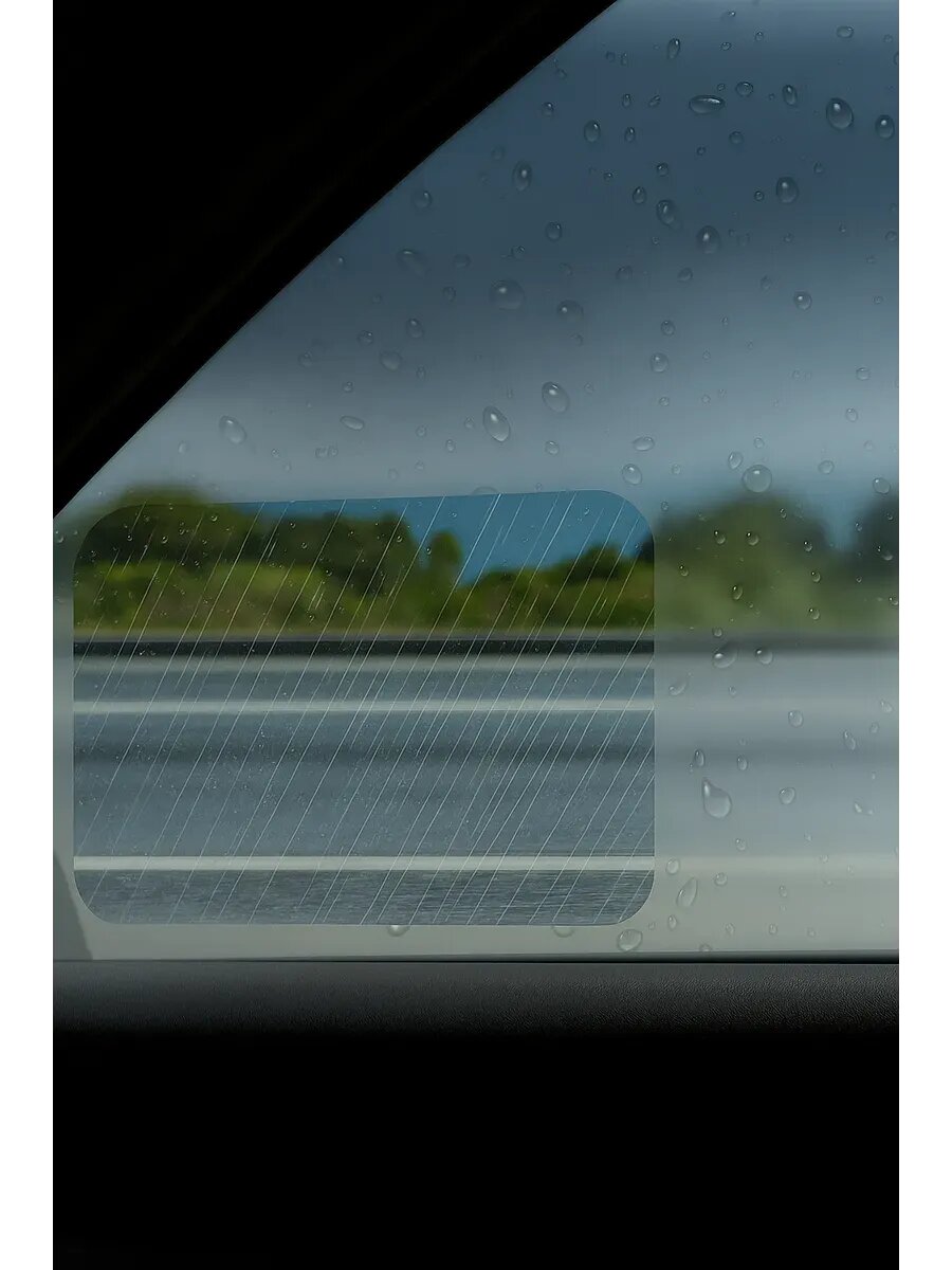 Пленка антидождь для боковых зеркал 170х200мм 2шт
