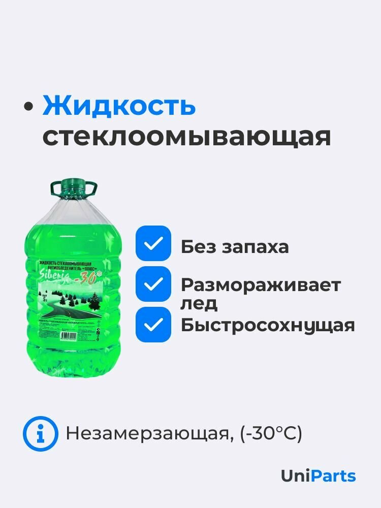 Жидкость стеклоомывающая незамерзающая (-30 C)