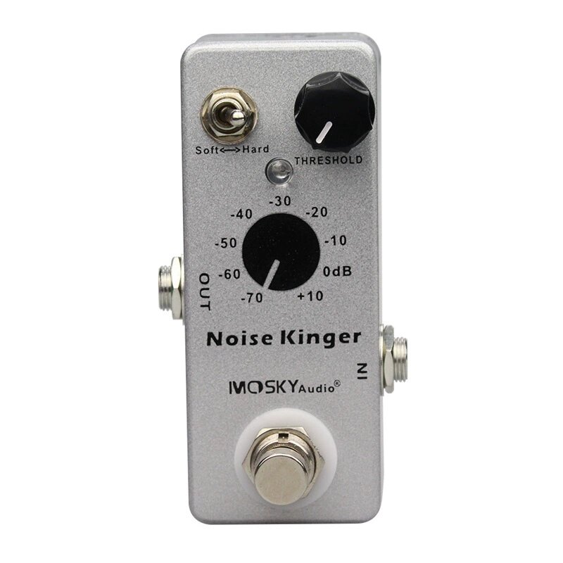 Гитарная педаль NOISE KINGER для подавления шума, чистый звук, устранение гула и шипения
