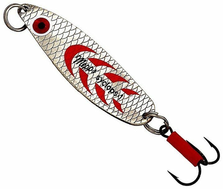 Mepps Syclops AGROUGE №1 блесна вращающаяся для ловли щуки и окуня на спиннинг