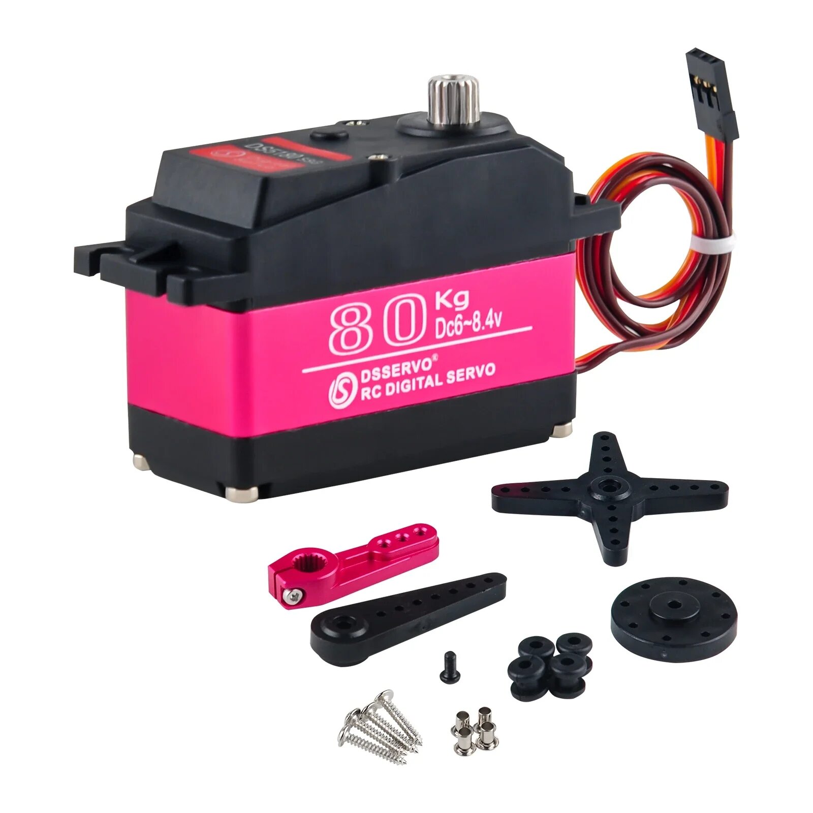 Металлический серводвигатель DS5180 80кг для HPI Baja 5B SS