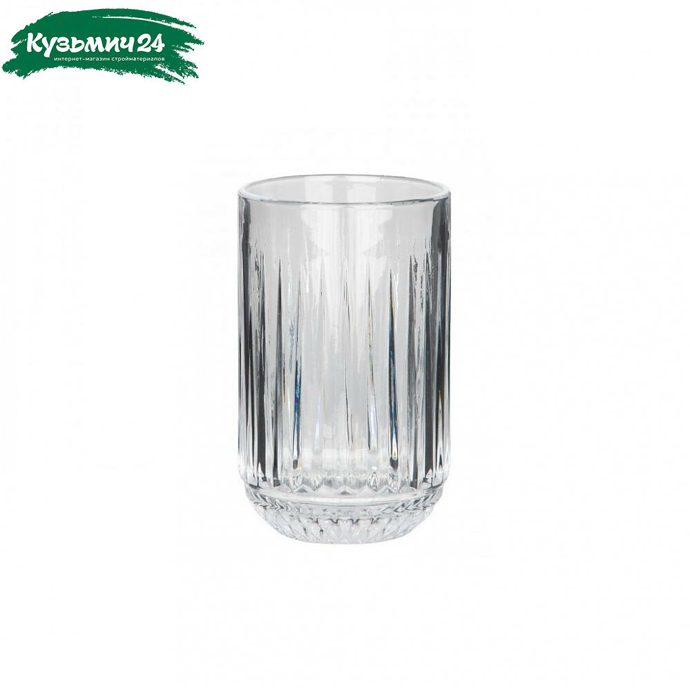 Стакан Lefard Lines 781-334 430мл, стекло, рельефный, прозрачный