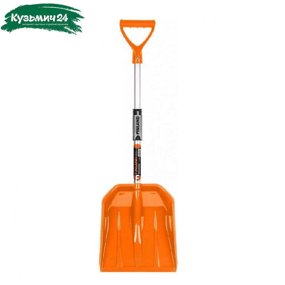 Лопата для снега ЦентроИнструмент FINLAND 1360 телескопическая, пластик, автомобильная, 1 шт.