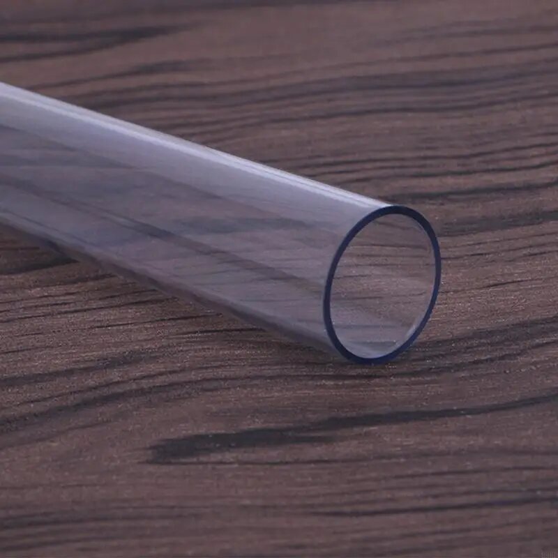 Прозрачный пластиковый цилиндр для хранения канцелярских принадлежностей