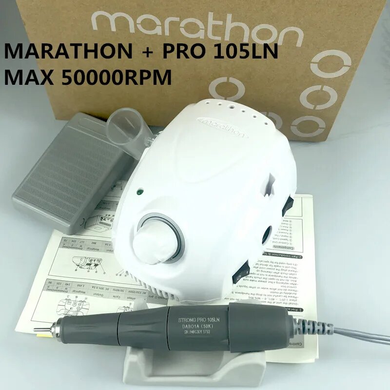 Электрическая дрель для маникюра Marathon PRO 105LN