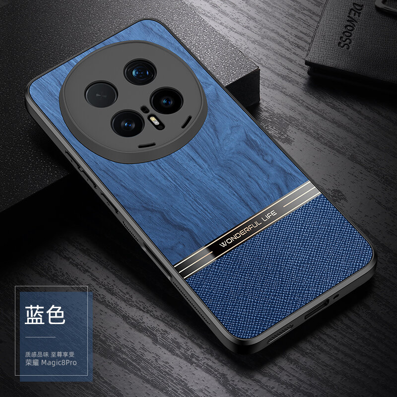 Чехол Для Honor Magic 8 Pro / Хонор Магик 8 Про, soft touch, чехол-кардиомонитор, поликарбонат (PC), защита камеры, ударопрочный, усиленные углы, Honor, Honor Magic 8 Pro, blue,