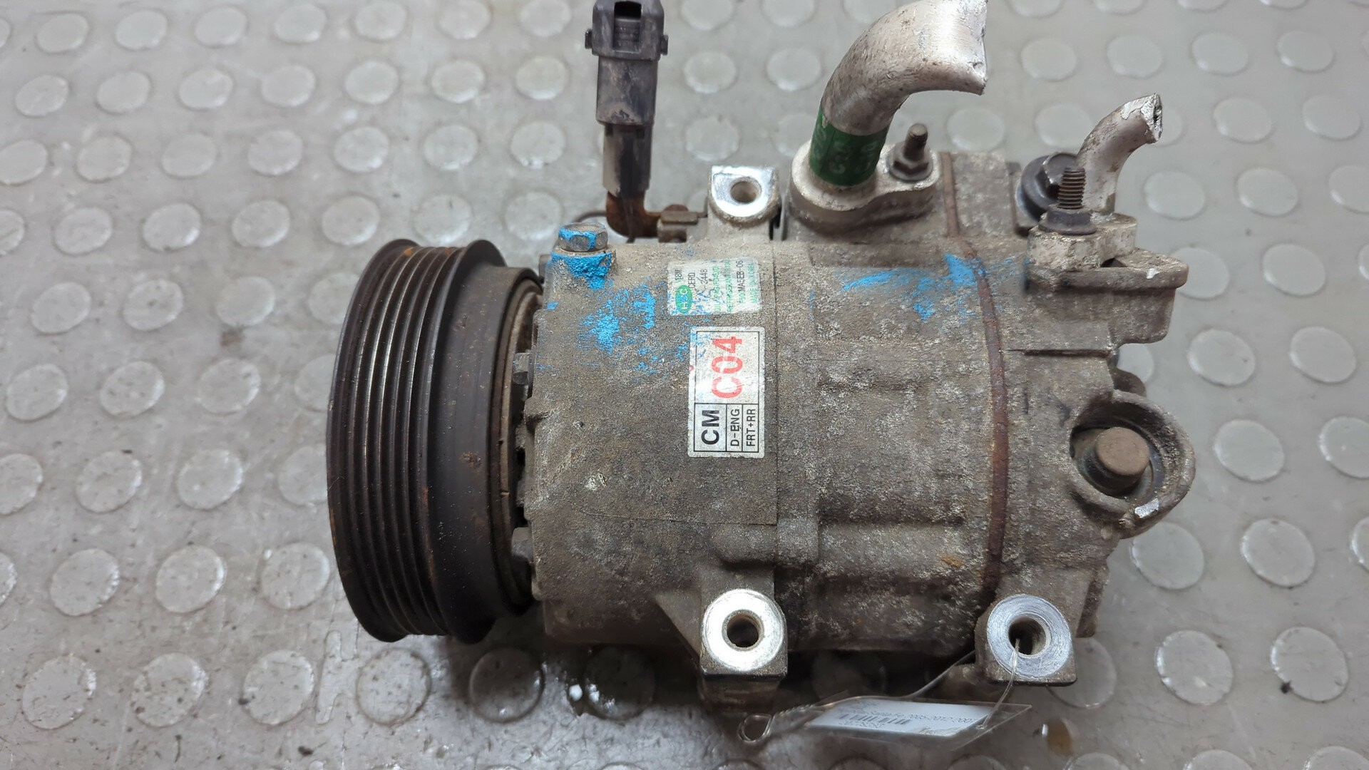 Компрессор кондиционера Hyundai Santa Fe Б/У