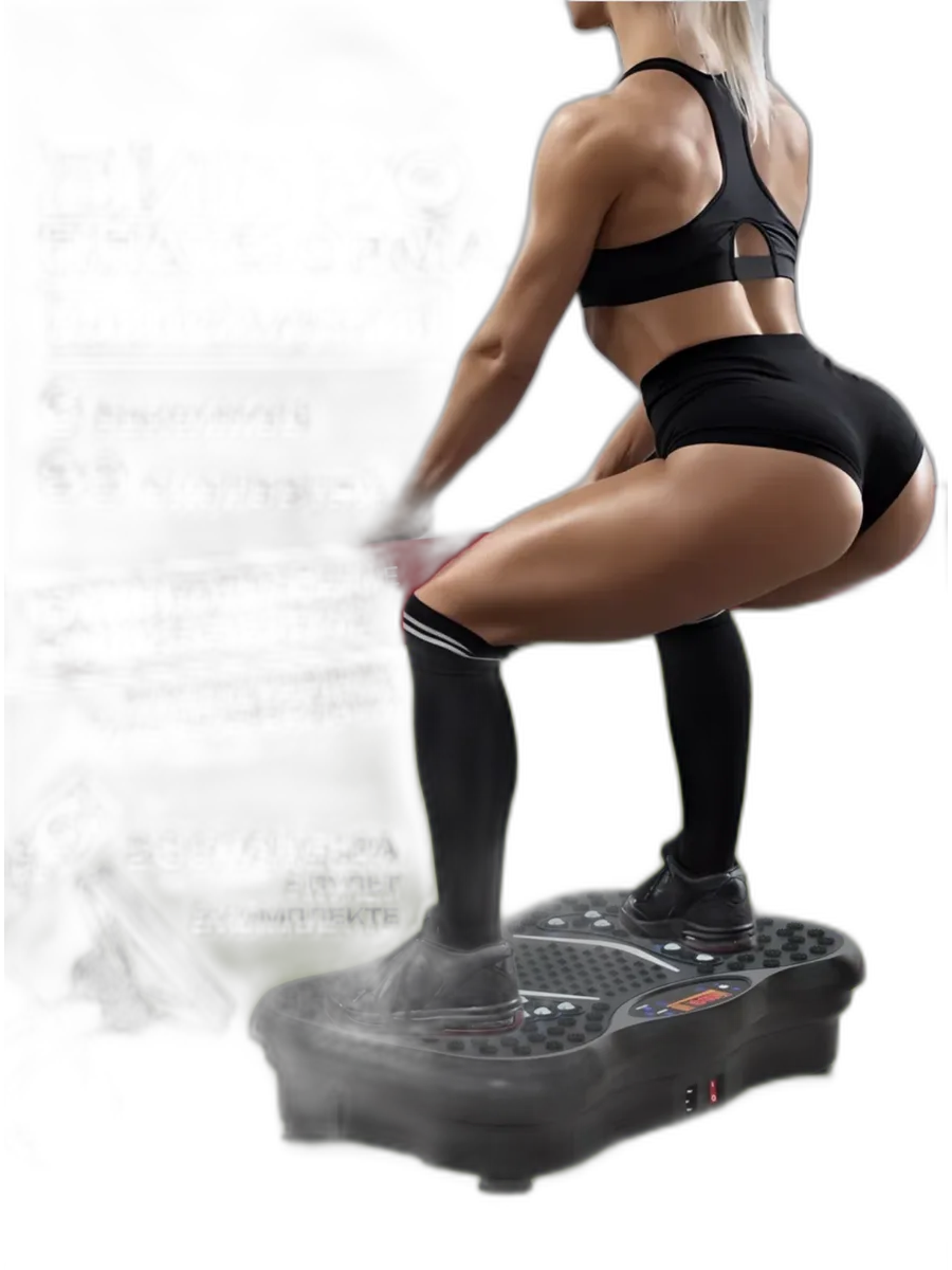 Виброплатформа для похудения 150 кг кардио степпер тренажер