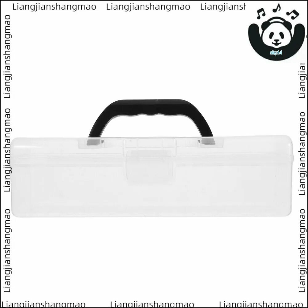 Стильный контейнер премиум для хранения кистей и красок, габариты 30x9x9 см