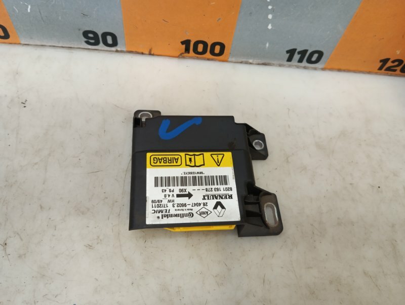 Б/У блок SRS, аир баг, Рено Логан 1 Блок управления AIR BAG Renault Logan 2011 1, LS0, LS12, LS1Y, 28 303550 RENAULT арт. 8...