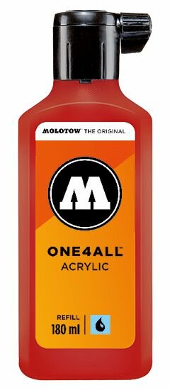 Акриловая заправка - краска Molotow One4all 692245 малиново-красный #245 180 мл