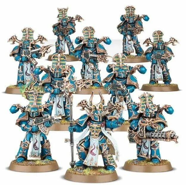 Смола вархаммер 40000 миниатюра Thousand Sons Rubric Marine Warhammer 40000 миниатюры днд Фигурка для настольной игры