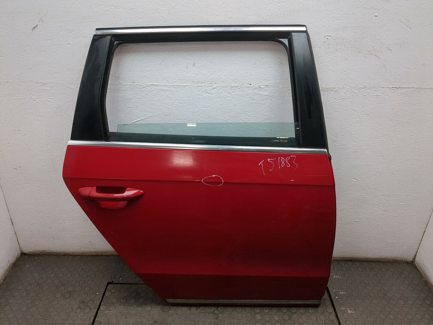 Дверь боковая (легковая) правая задняя Volkswagen Passat 7 Европа Б/У
