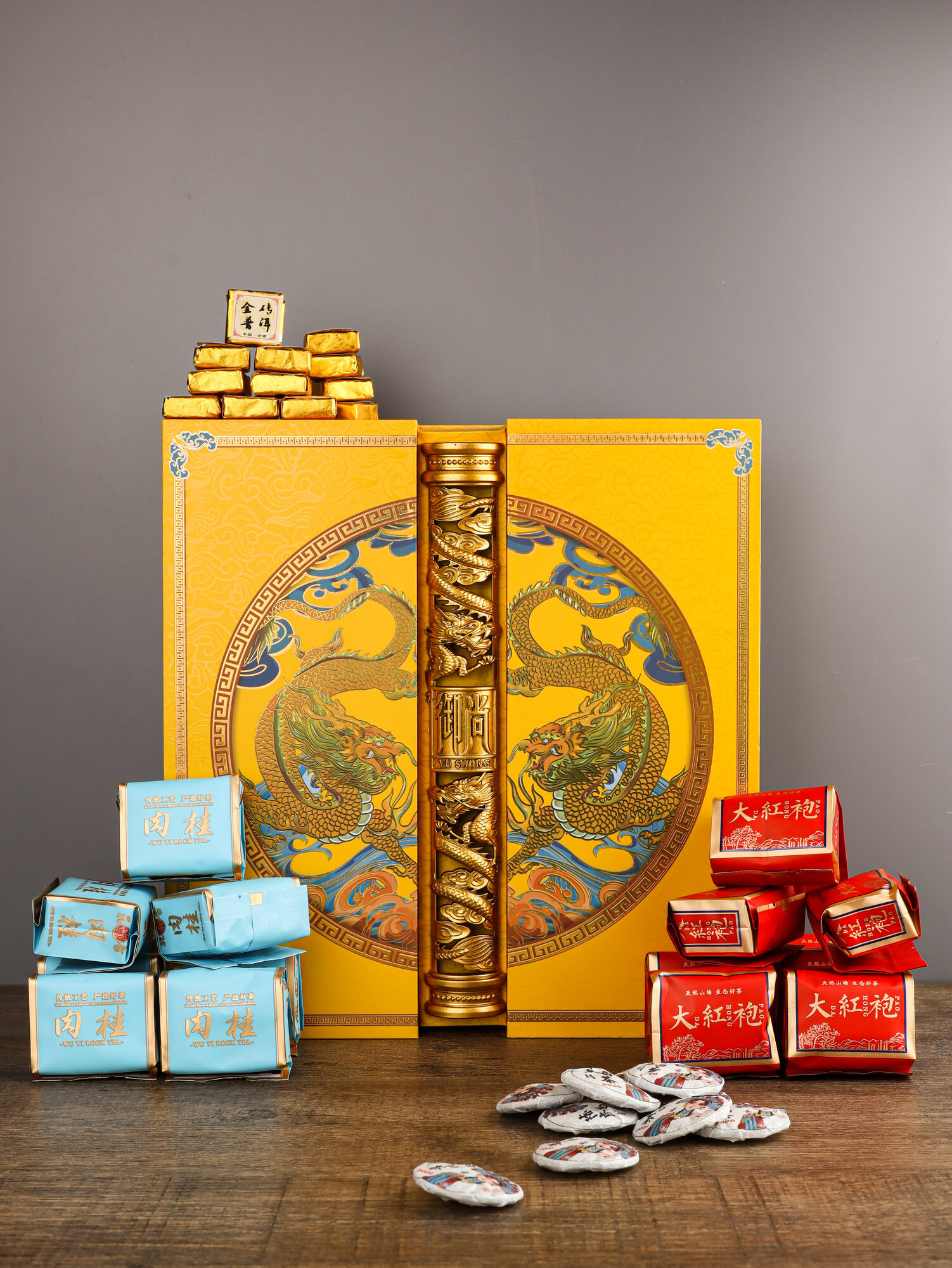 Набор премиального китайского чай из 4 сортов