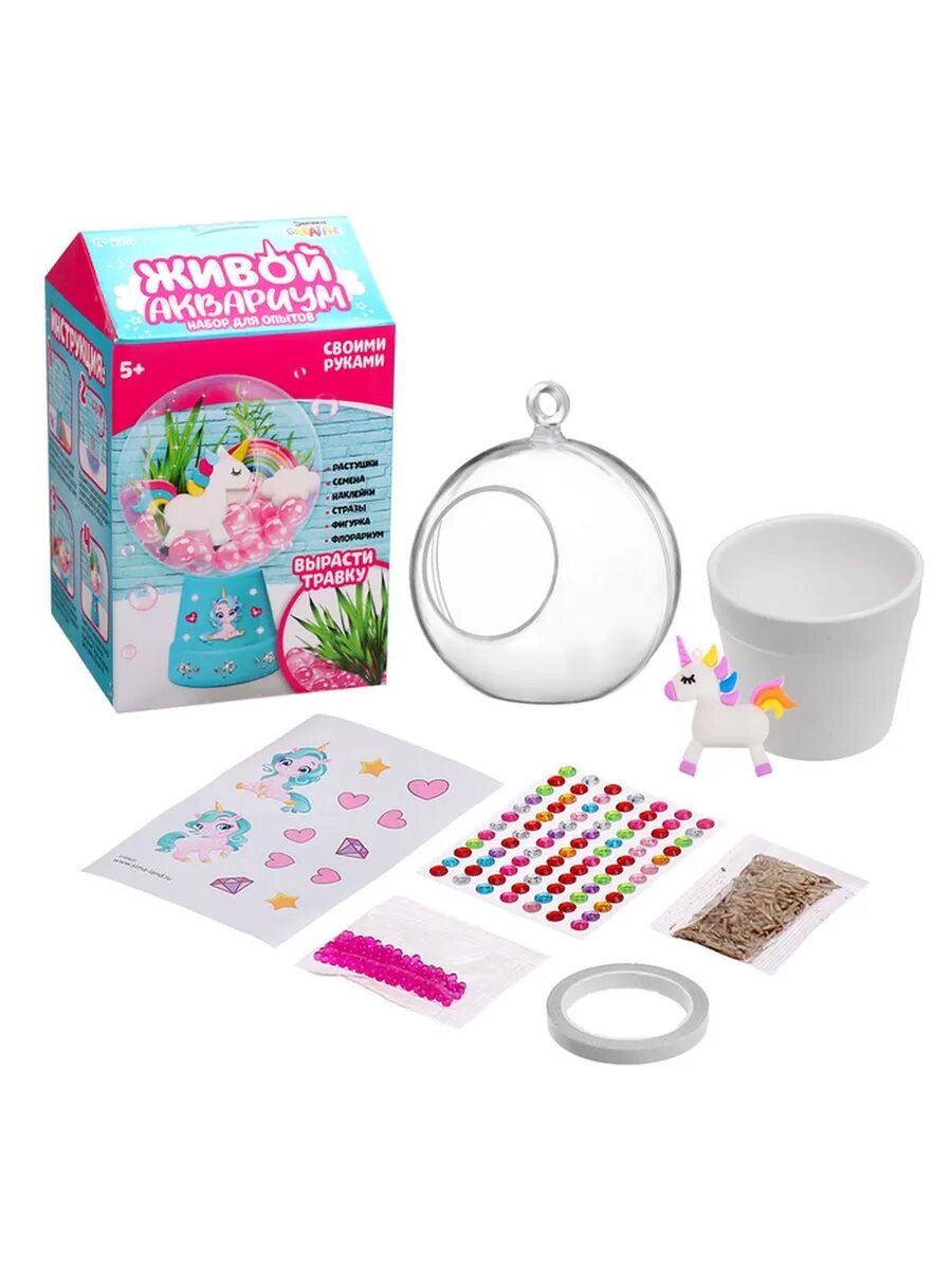 Творческий набор для создания живого флорариума