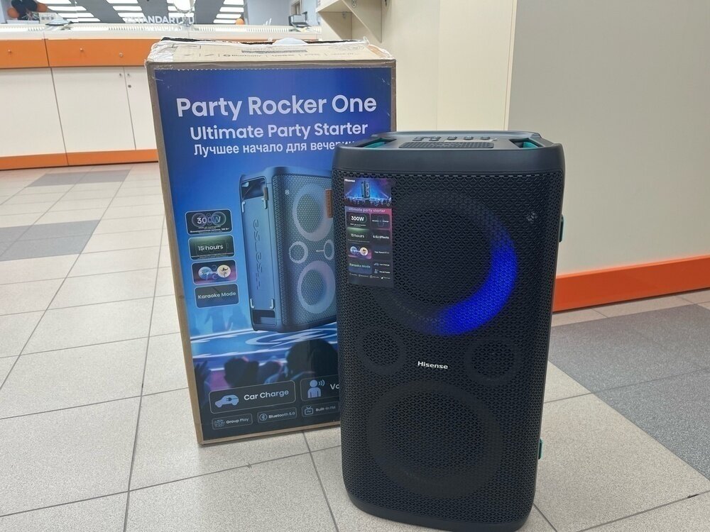 Портативная акустика Hisense Party rocker one ultimete 300w Б\У уценка