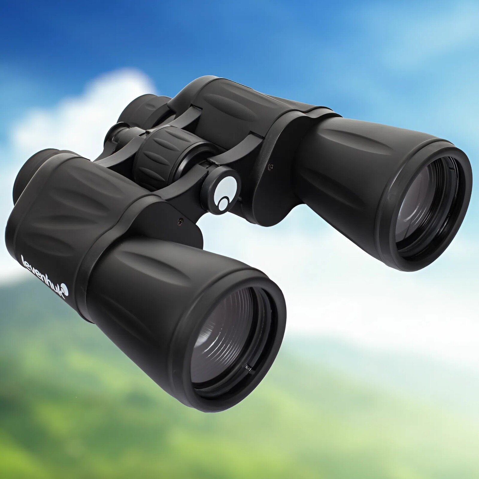 Бинокль Levenhuk New Atom 20x50, мощный с просветлённой оптикой, защита от пыли и влаги