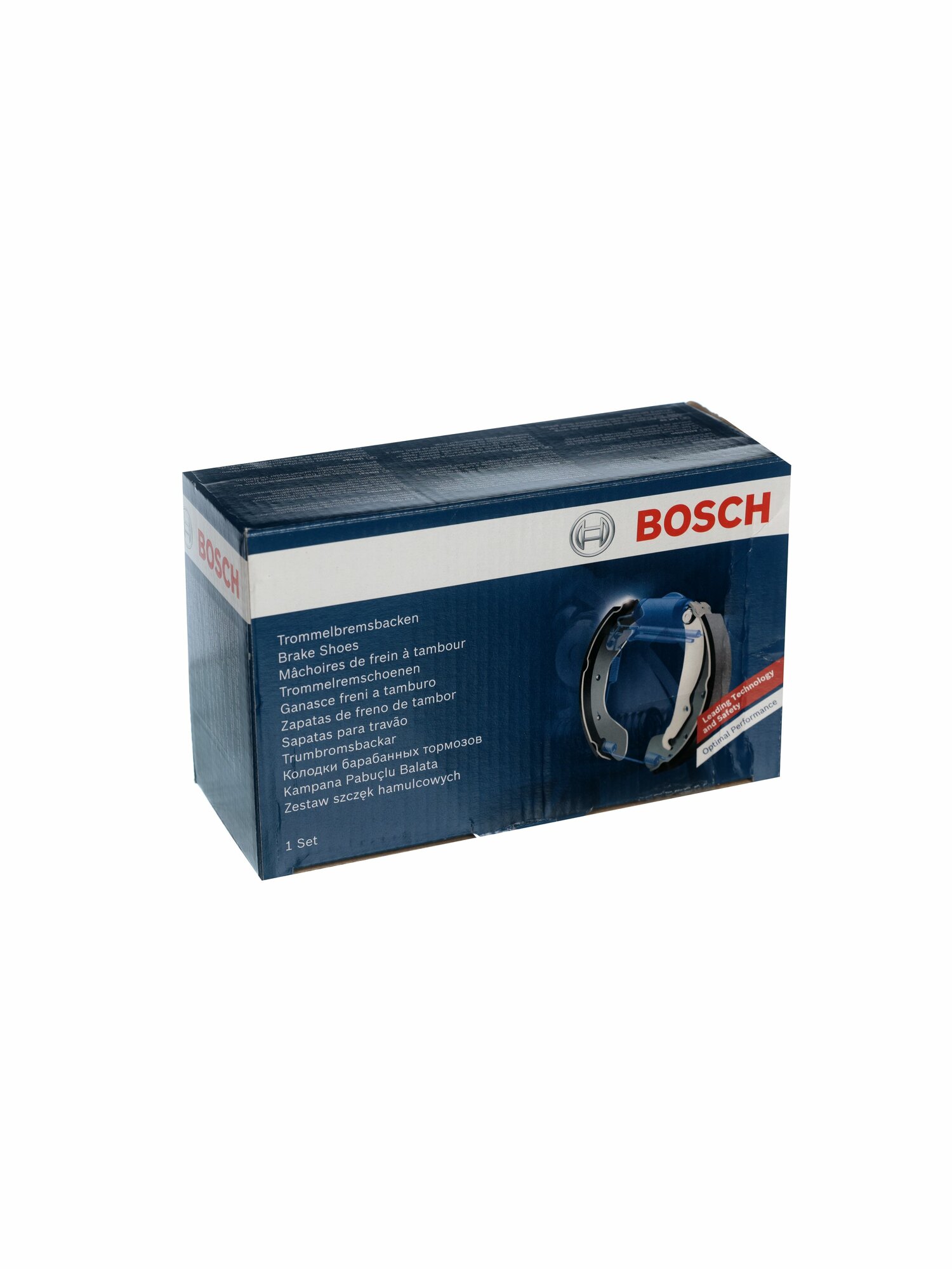 Колодки тормозные барабанные задние BOSCH (0 986 487 607) — фото 1