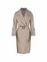Пальто Max Mara Belted double-breasted coat, размер 42, разноцветный